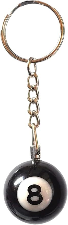 8 Ball Keychain | Good Times Billiards